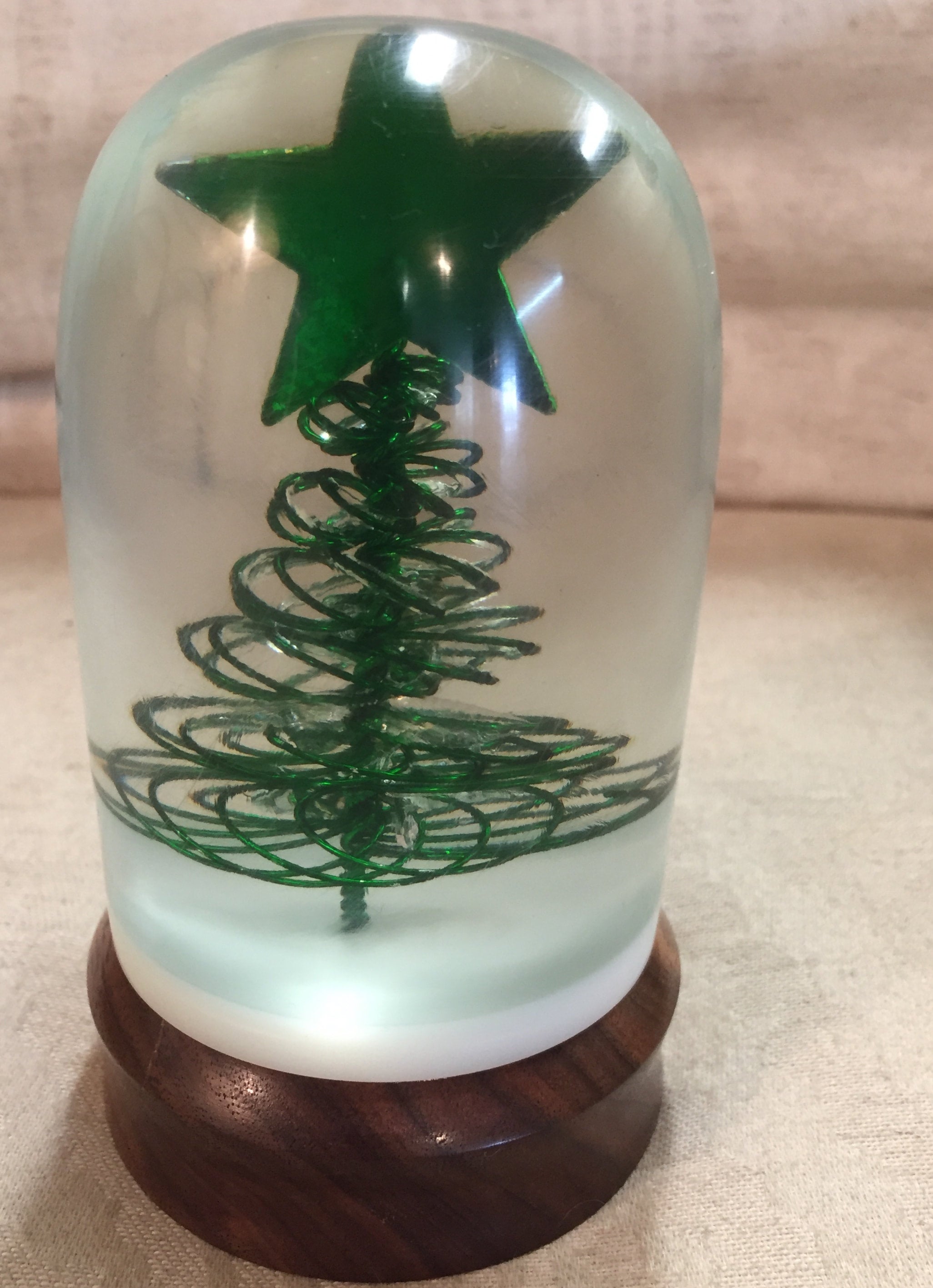 Resin Encased Christmas Tree | The Art Room