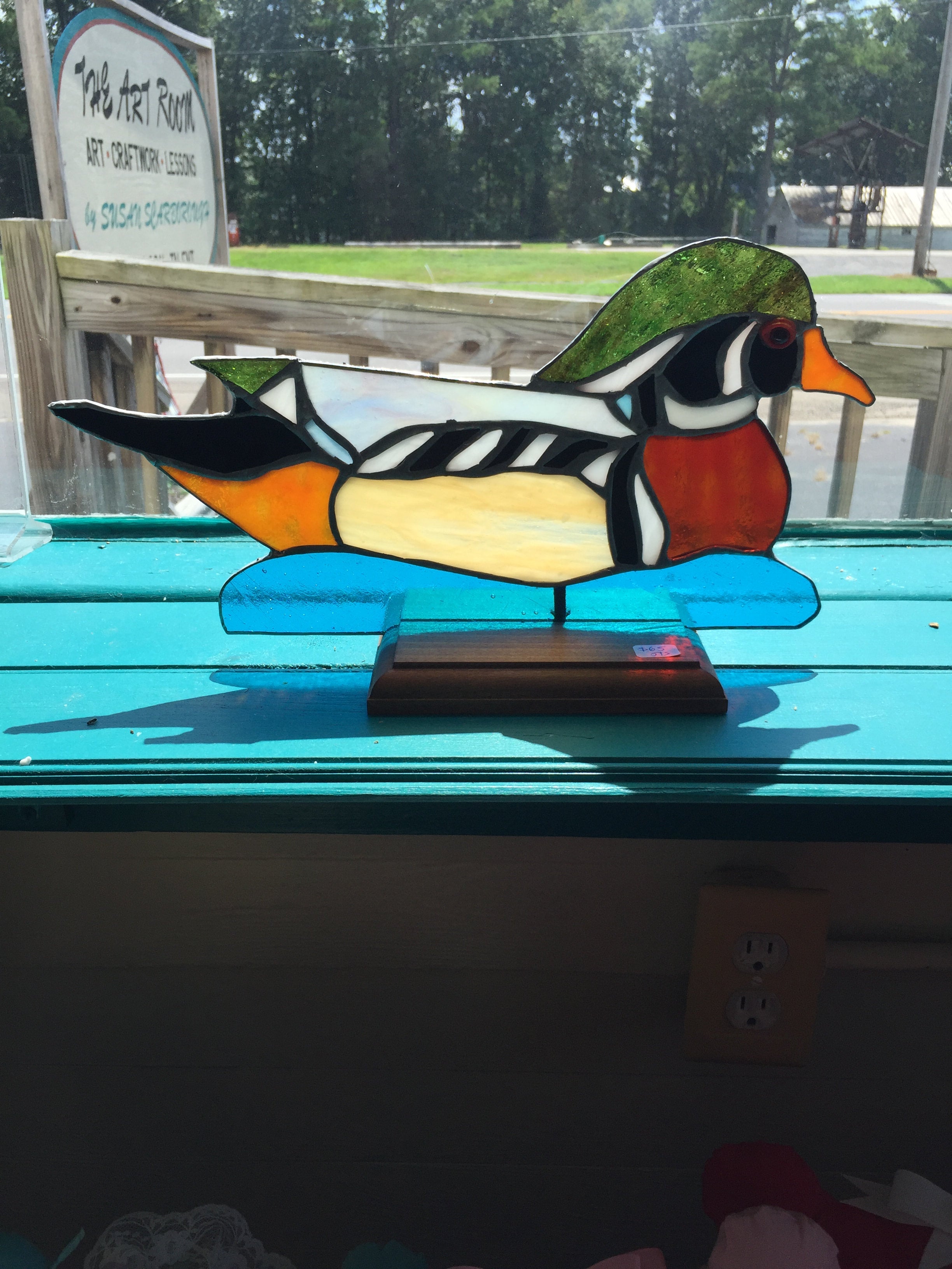 Duck Stained Glass Sculpture | The Art Room